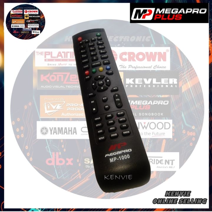 MEGA PRO MP-1000 REMOTE CONTROL ORIGINAL | Lazada PH