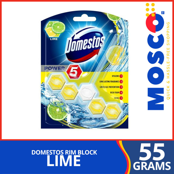 DOMESTOS Rim Block Lime 55g | Lazada PH
