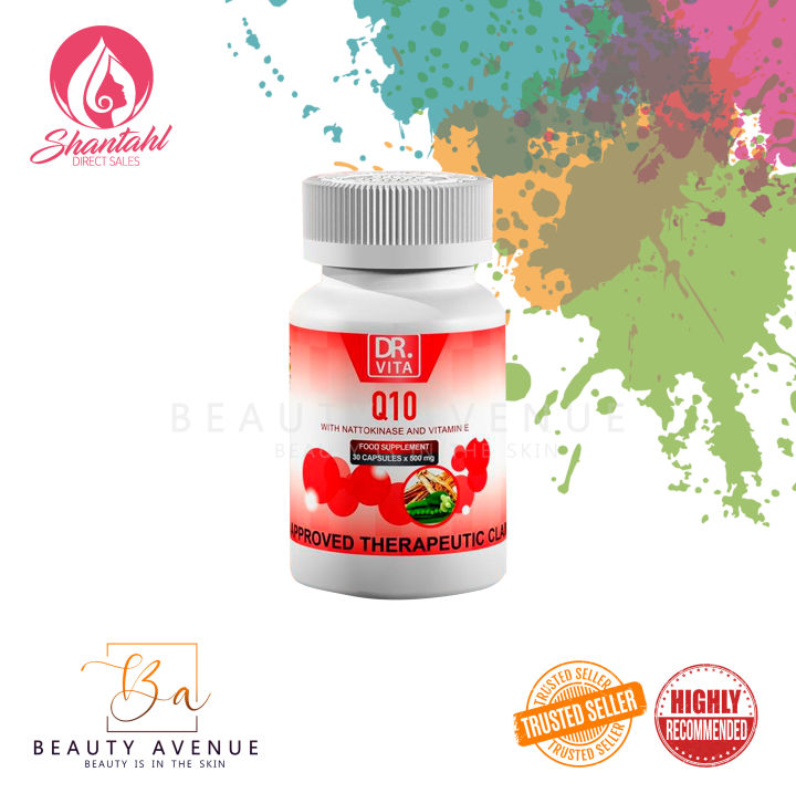 Dr. Vita Q10 with Nattokinase and Vitamin E (With Freebies) | Lazada PH