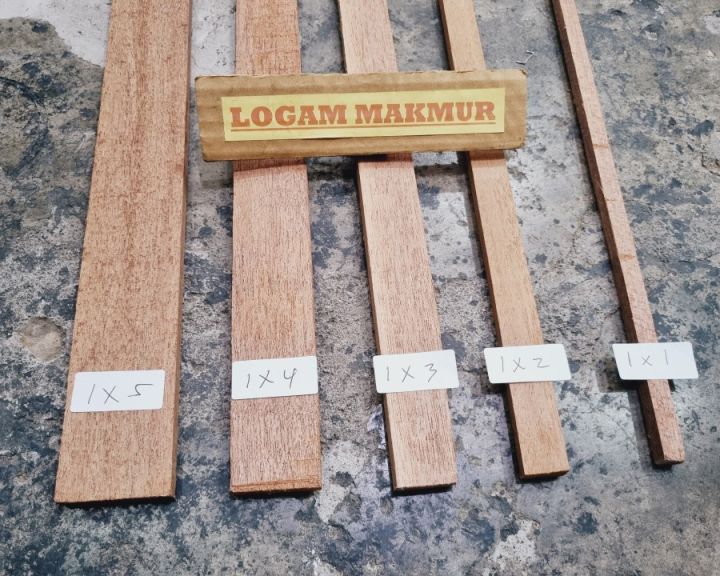 [KOLEKSI LENGKAP] LIS KAYU POLOS TEBAL 1 CM UNTUK PIGURA & BINGKAI ...