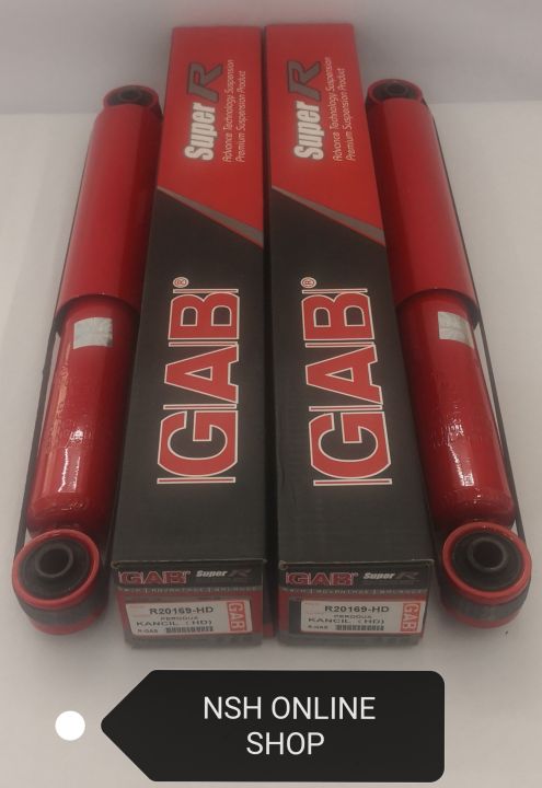 GAB Super R Premier Shock Absorber (Heavy Duty) Rear for Perodua Kancil ...