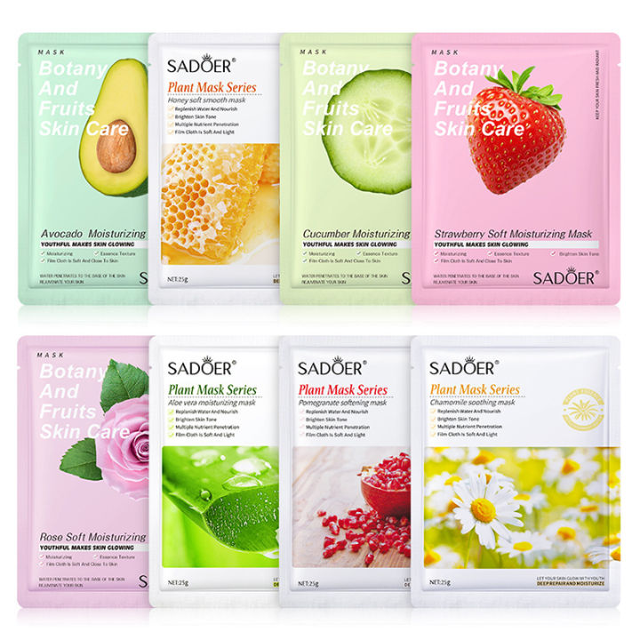 Plant Essence Moisturizing Face Mask Skincare Beauty Facial Mask | Lazada