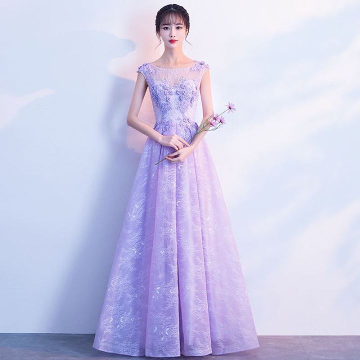 EAGLELY Luxury Elegant Classy Long Evening Dress Dinner Party Dress For ...