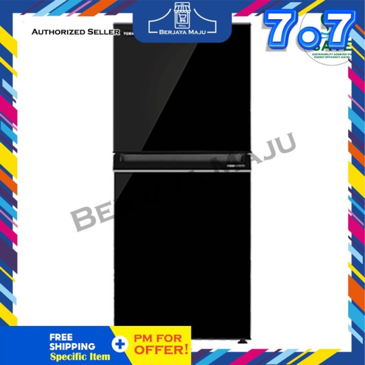 Toshiba 220L 2 Door Inverter Refrigerator GR-RT230WE-PMY(UK) (Urban ...