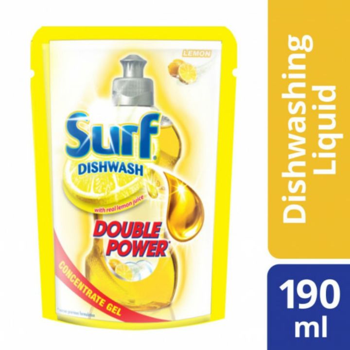 SURF DISHWASHING LIQUID LEMON 190ML/2pcs | Lazada PH