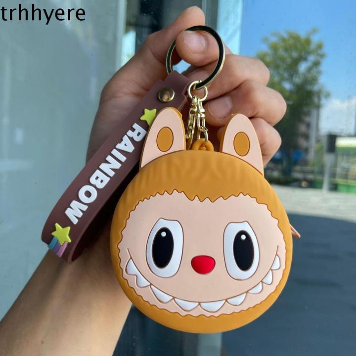 TRHHYERE Earphone Case Labubu Bag Pendant Cartoon Labubu Time Doll ...