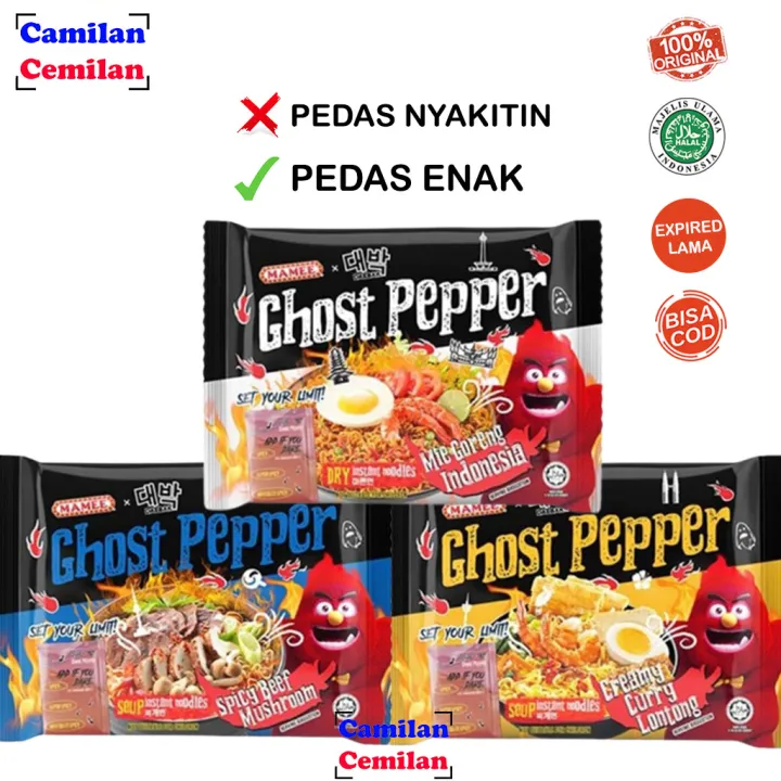 MAMEE Ghost Pepper Mie Instan All Variant | Lazada Indonesia