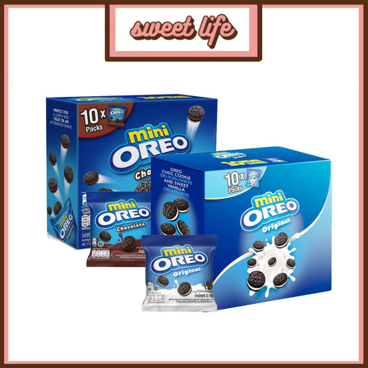 OREO MINI HANDY PACK 10'S X 20.4G SMALL PACK ( 10 PACKS / BOX )(sung ...