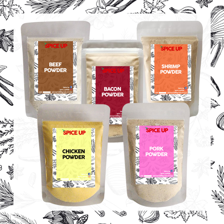 Chicken Powder, Pork Powder , Beef Powder, Shrimp Powder, Bacon Powder ...