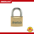 AMERILOCK Heavy Duty Brass Padlock for Gate (20mm, 25mm, 30mm, 40mm ...