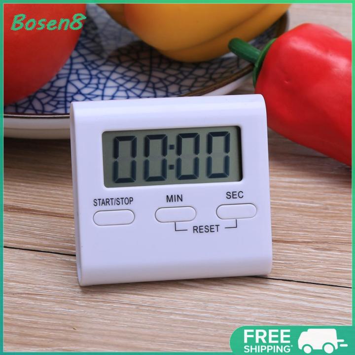 DIY Large Display Digital Timer LCD Screen Sleep Stopwatch Clock Count ...