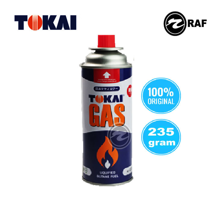 gas portable / gas kaleng TOKAI 235 GRAM ( 1 pcs ) | Lazada Indonesia