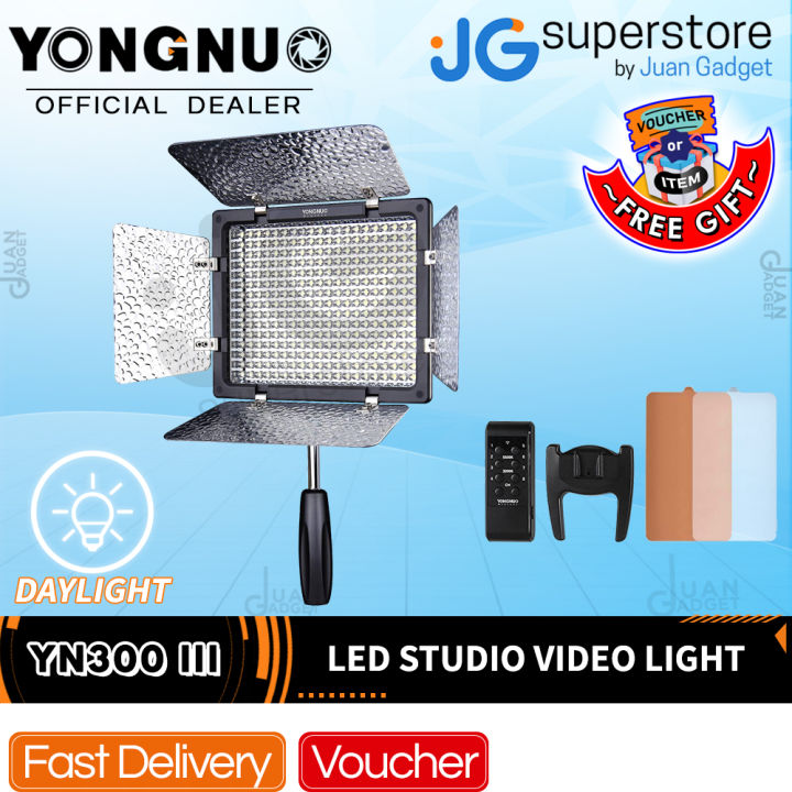 Yongnuo YN300 III YN-300 III LED 5500K Dimmable Camera Flash Video ...