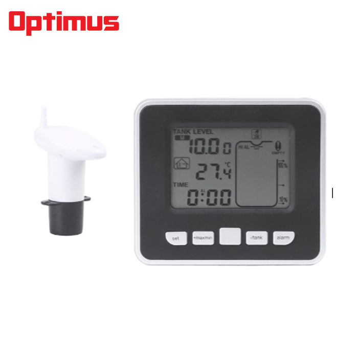 Optimus Wireless Ultrasonic Tank Liquid Water Level Meter With ...