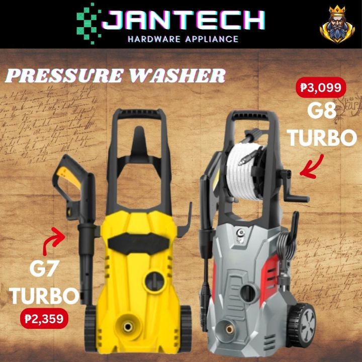 【8.8】JANTECH G7 Turbo / G8 Turbo / G9 Turbo / 999VF Waterjet High Pressure Washers Water Jet ...