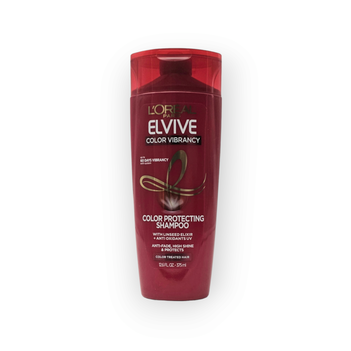 (USA) L'Oreal Elvive Color Vibrancy Color Protecting Shampoo. 375 ml ...