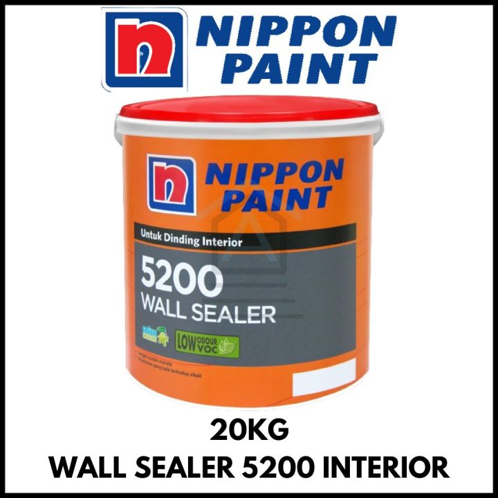 Wall Sealer 5200 Interior Pail 20Kg / NIPPON PAINT | Lazada Indonesia