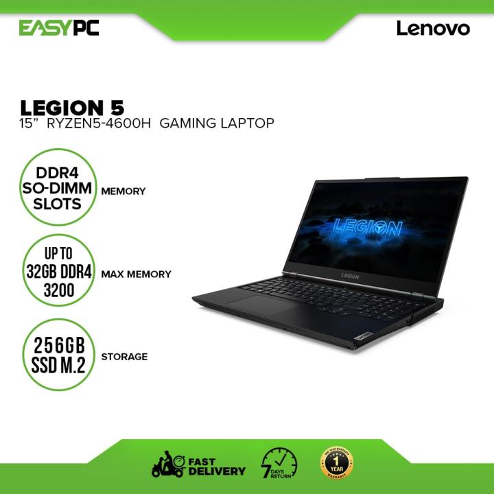 Lenovo Legion 5 15 Gaming Laptop Ryzen5-4600H 8gb/256 SSD/15.6" FHD IPS ...