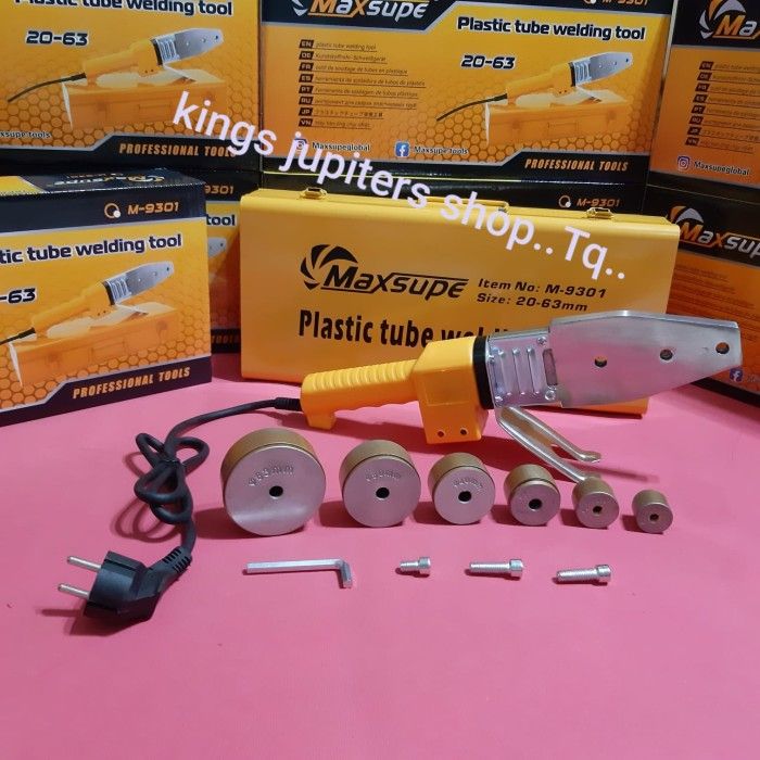 PROMO- MESIN PEMANAS LAS PIPA PVC HDPE PPR PLASTIK MAXSUPE EDTRON ...