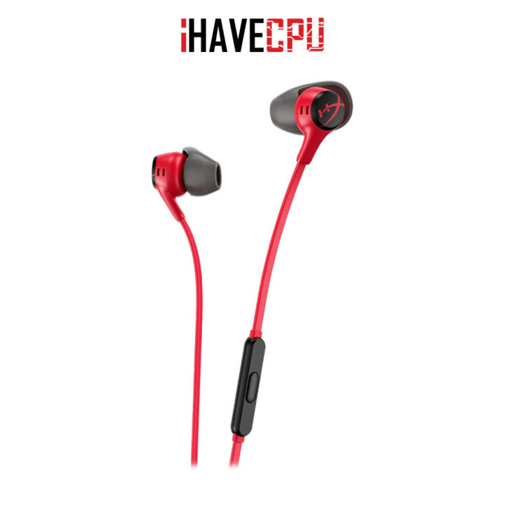 iHAVECPU HEADSET (หูฟัง) HyperX CLOUD EARBUDS II - RED (705L8AA) | Lazada.co.th