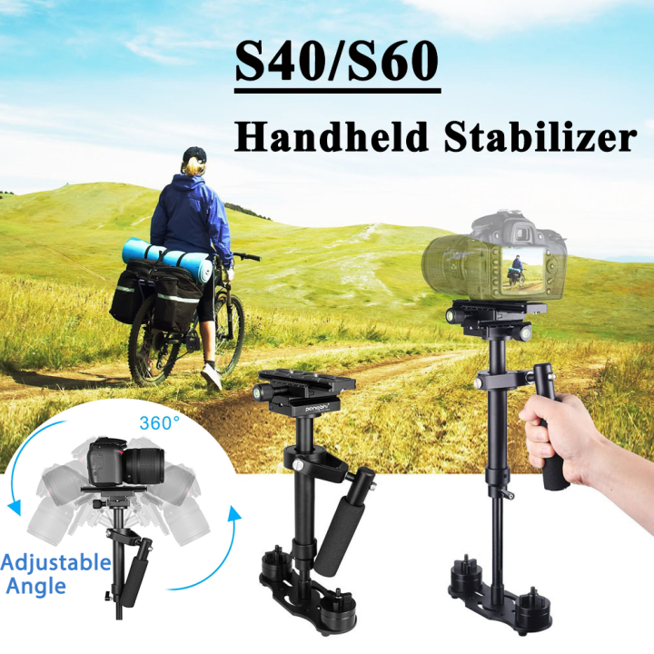 S40/S60 40/60cm Handheld Stabilizer Steadicam for Camcorder Camera ...
