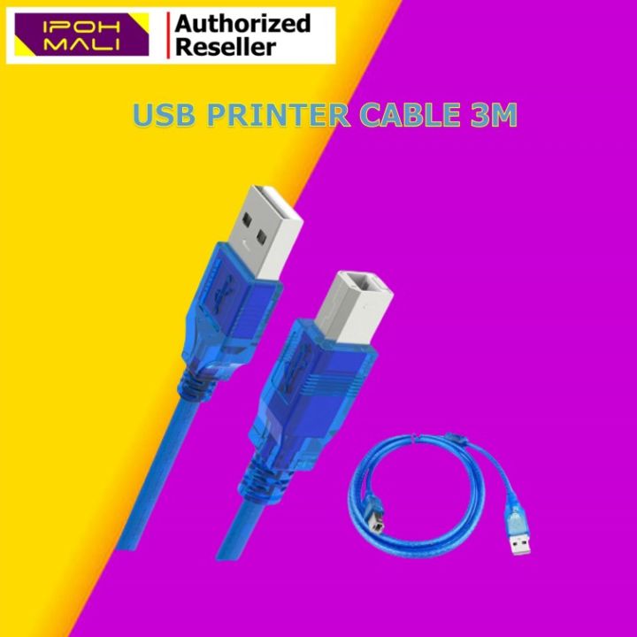 USB PRINTER CABLE 3M | Lazada