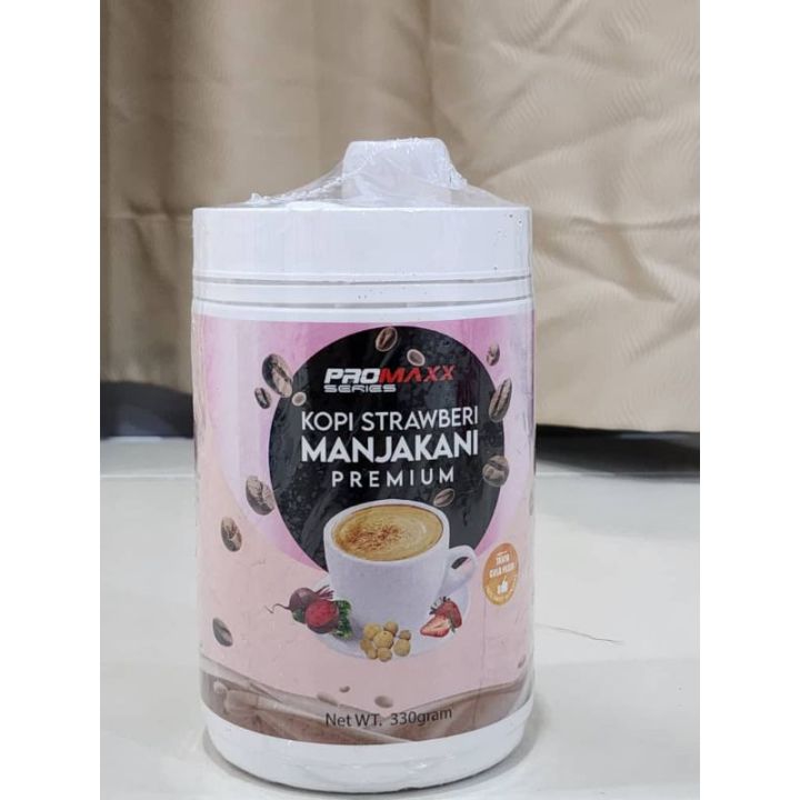 kopi strawberry manjakani premium 330g promaxx | Lazada