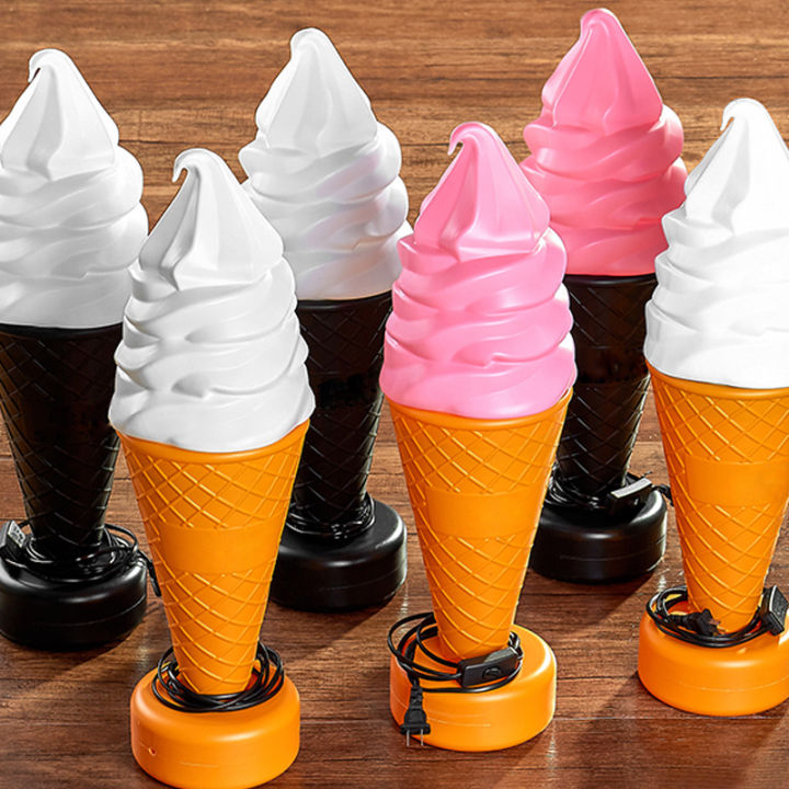 Good Quality Giant Ice Cream Sculpture Model Lamp with Power Supply ...
