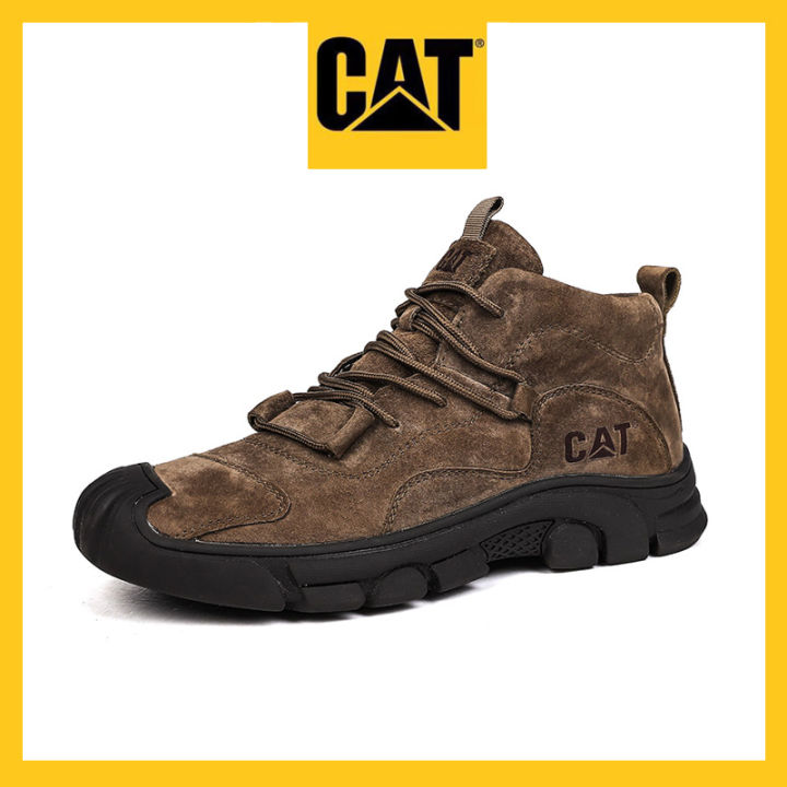 Caterpillar CAT Ankle Boots าเครื่องมือรองเท้าผู้ชายแมวรองเท้าบูท ...