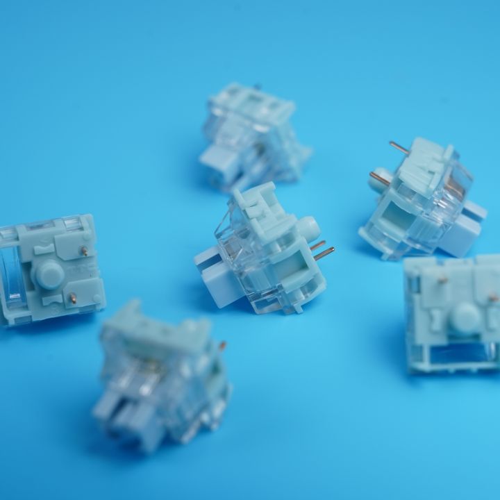 TTC Silent switch moonlight white 42g force Tactile Bluish Switch ...
