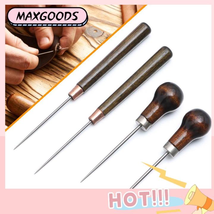 MAXG DIY Repair s Bags Hole Hook Wood Handle Sewing Accessories ...