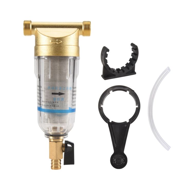 Down Sediment Filter Reusable Whole House Sediment Water Pre Filter 40 ...