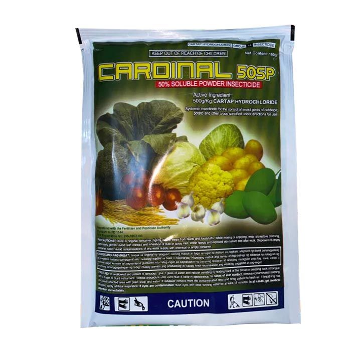 Cardinal 50SP 50% Soluble Powder Insecticide (Cartap Hydrochloride ...