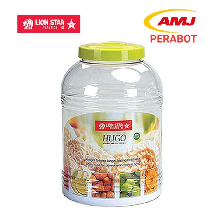 LION STAR Toples Bulat Hugo Round Jar 117 ( 20 Liter ) | Lazada Indonesia