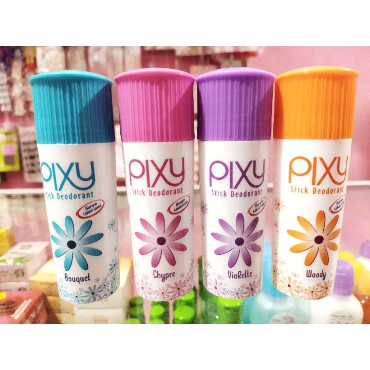 Pixy Stick Deodorant 34gr pixy roll on | Bouquet | Chypre | Violette ...