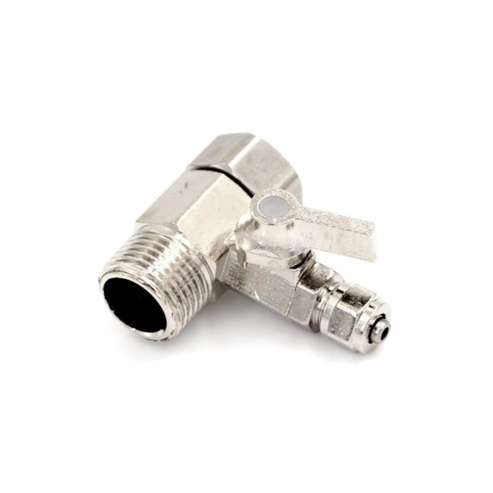 Refreshing Feed Water Filter Purifier Adapter 1/2'' to 1/4'' Ball Valve ...