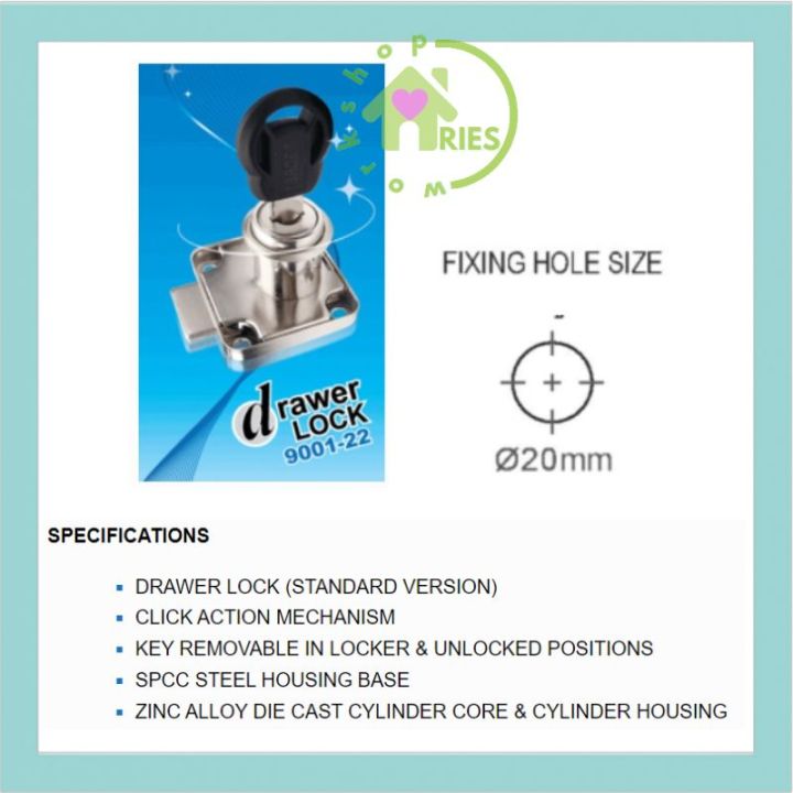 TARGET Furniture lock /cabinet lock / Lever Lock / Drawer Lock / Push ...