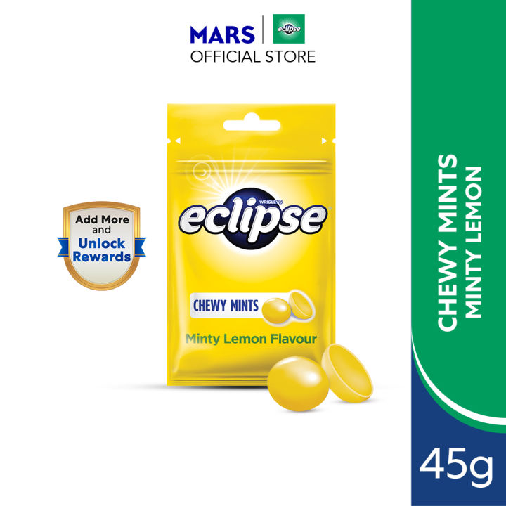 Eclipse Chewy Mints Lemon Bag 45g Chewy Candy / Fruity | Lazada