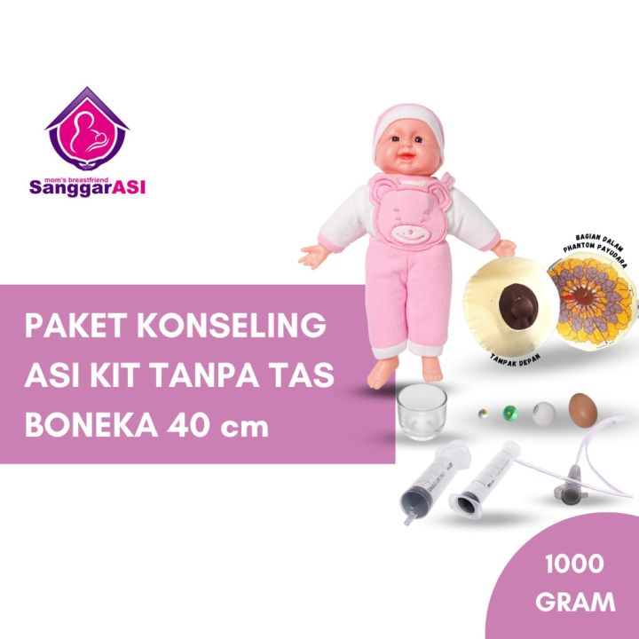 PAKET KONSELING ASI KIT 40CM / KONSELING MENYUSUI (TANPA TAS) | Lazada ...