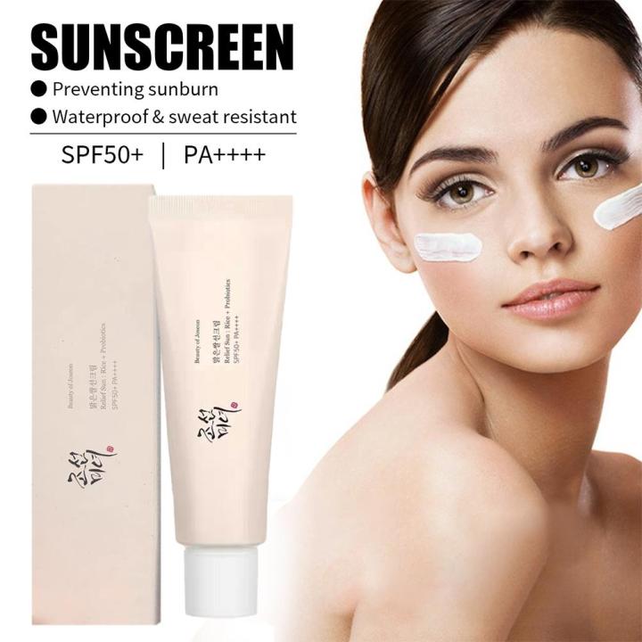 Beauty Of Joseon Relief Sun Sunscreen UV Protection Protection Sun + Rice Extract SPF50+ PA ...