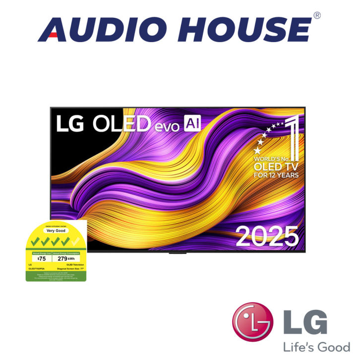 LG OLED77G5PSA 77" ThinQ AI 4K OLED evo TV ENERGY LABEL: 4 TICKS 3+2 ...