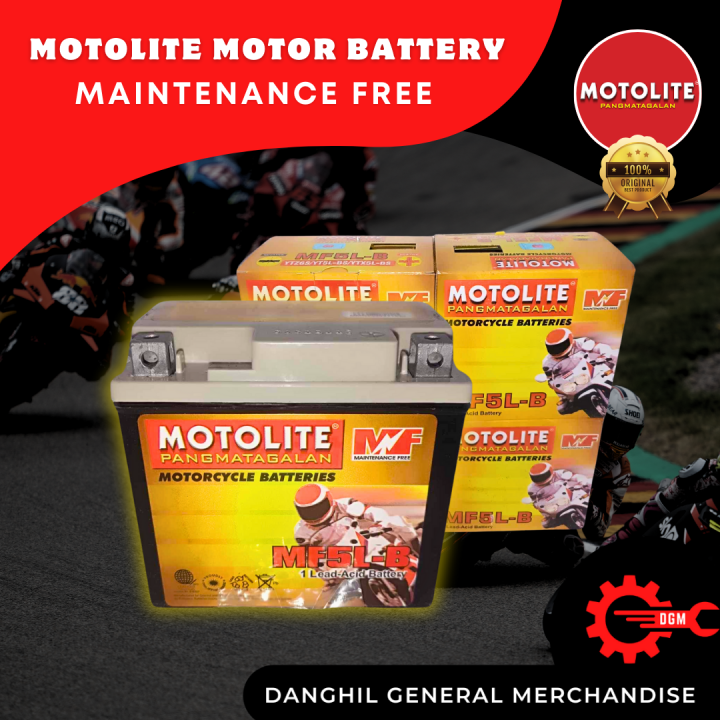 Motolite MF Motorcycle Lead-Acid Batteries | Lazada PH