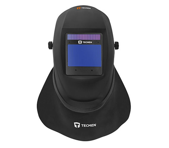Tecmen ADF550 Auto Darkening Welding Helmet with Mask Neck Cover ...