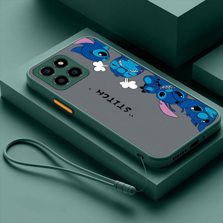 Honor X8b X7b Cartoon Monsters Mobile Case Big Eyes Stitch Translucent ...