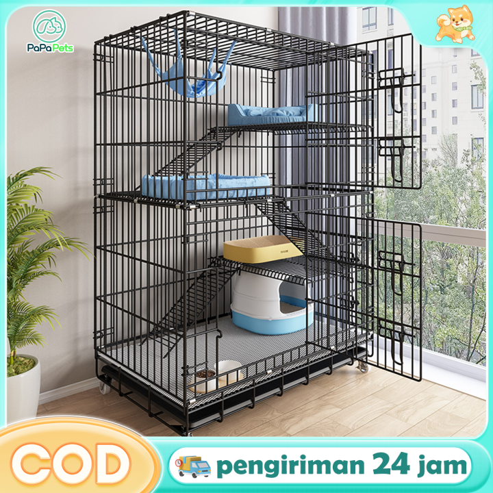 Kandang Kucing Satu Kesatuan Rumah Kucing Untuk Rumah Dalam Ruangan ...