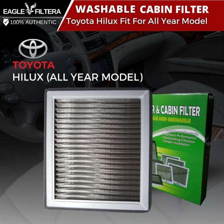 Filtera Washable Lifetime Cabin Aircon Filter For Toyota Hilux Fit All ...