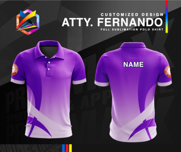 ATTY. FERNANDO 3D Polo T-shirts,2025-2026 SPECIAL EDITION-FREE CUSTOM ...