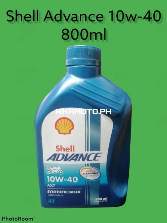 Oil Shell Advance 800ml 10W-40 4t | Lazada PH