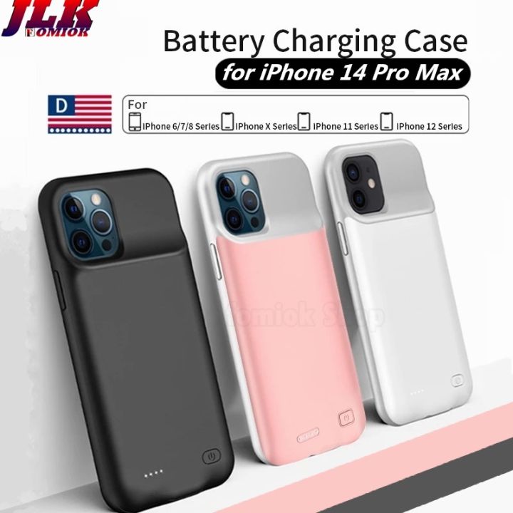 [JLK] 4700~6000mAh Battery Charger Case for iPhone 15 ProMax 14 13 12 ...