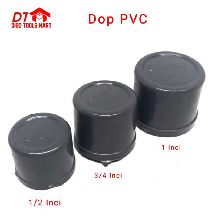 Dop Polos PVC Tutup Pipa 1/2 Inci 3/4 Inci 1 Inci | Lazada Indonesia